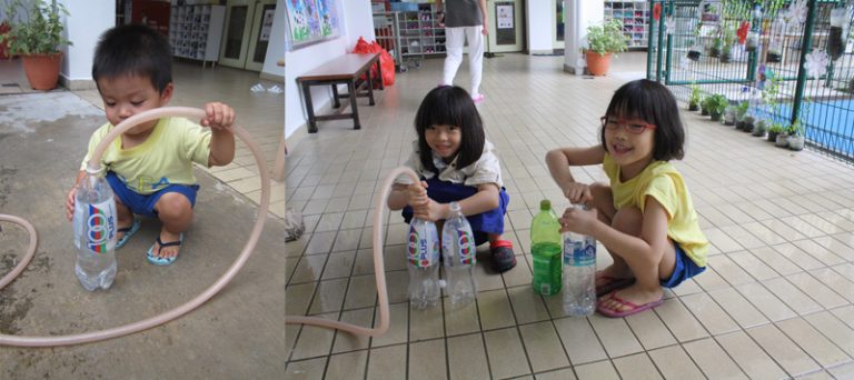 Water Rationing Exercise 2018 - ELFA Preschool Singapore
